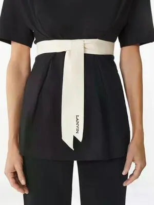 LANVIN Tie-detail Top