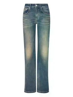 Moschino Five Pockets Flared Jeans - Blue
