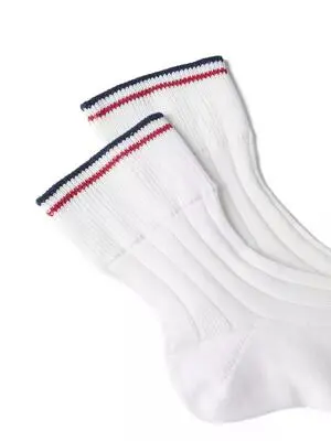 Brunello Cucinelli Cotton Rib Knit Socks