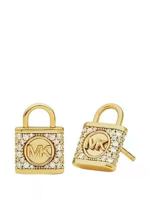 Michael Kors Lock-stud Earrings - Gold