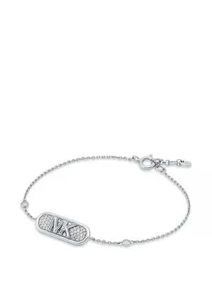Michael Kors Logo Bracelet - Silver