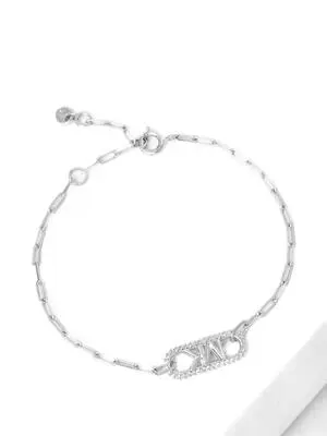 Michael Kors Logo Bracelet - Silver