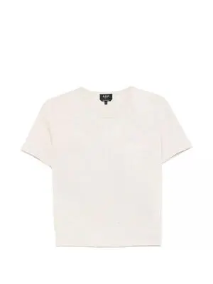 A.p.c. Crew-neck T-shirt - Neutrals