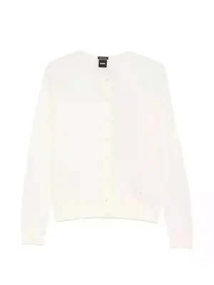 BOSS Fonami Buttoned Cardigan - Neutrals