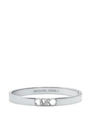 Michael Kors Logo Bangle Bracelet - Silver
