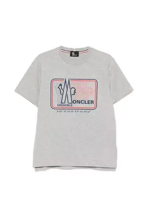 Moncler Logo T-shirt - Grey