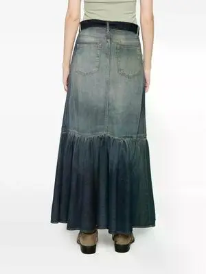 Pinko Denim Maxi Skirt