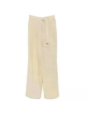 Herno Elasticated-waistband Trousers - Neutrals