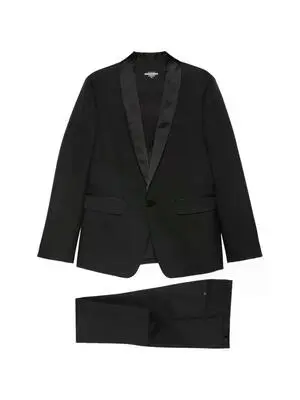 Dsquared2 Lapel Single-breasted Suit - Black