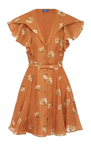 LEO LIN Isla Mini Dress - Orange