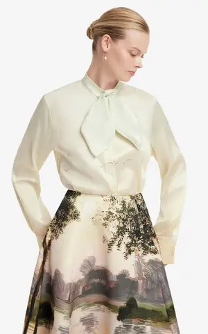 LEO LIN Cora Bow Blouse