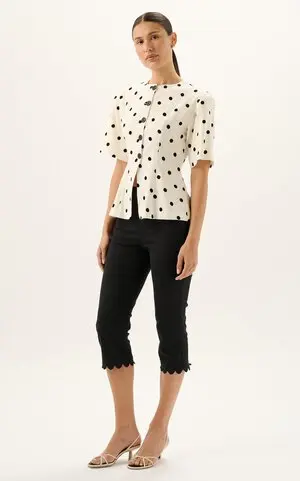 ROAME Janis Button-front Top