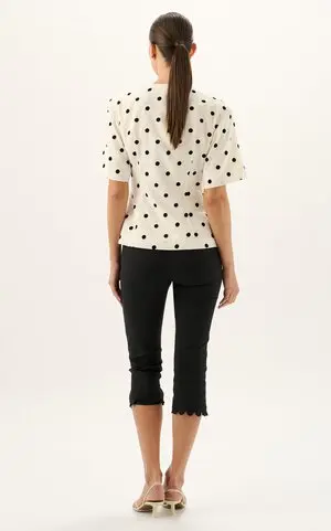 ROAME Janis Button-front Top