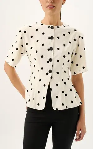 ROAME Janis Button-front Top