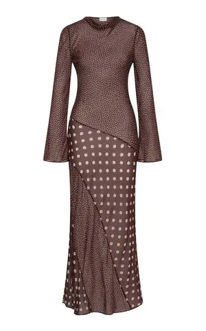 ROAME Hallie Mixed Maxi Dress - Print