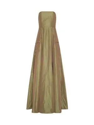 L'Agence Nessa Strapless Gown