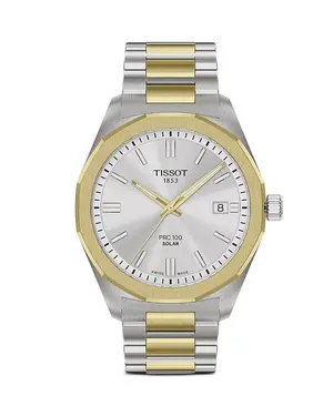 TISSOT Prc 100 Watch, 39mm - Silver/two-tone