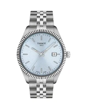 TISSOT Ballade Watch, 40mm - Blue/silver