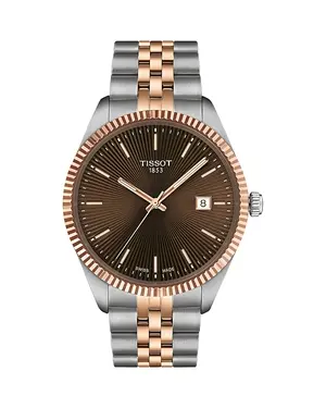 TISSOT Ballade Watch, 40mm - Brown/two-tone