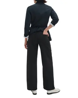 Rag & Bone Andi High-rise Wide-leg Jeans - Black