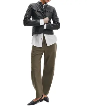 Rag & Bone Stevie Utility Taper Pants - Olive