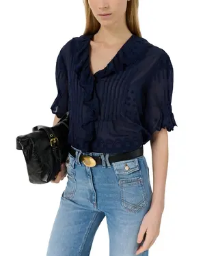 Gerard Darel Ceylia Shirt - Navy