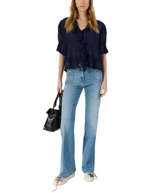 Gerard Darel Ceylia Shirt - Navy