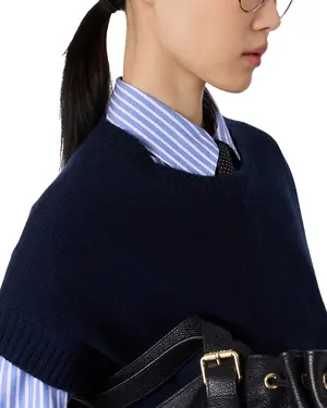 Gerard Darel Lohna Cashmere Sweater - Navy