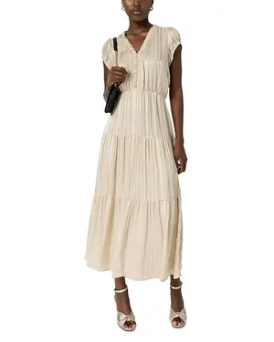 Gerard Darel Rionna Tiered Dress - Natural