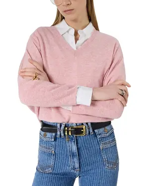 Gerard Darel Lenae Cashmere Sweater - Pink