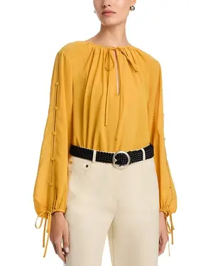 TOCCIN Oletta Long Sleeve Blouse - Tuscan Sun