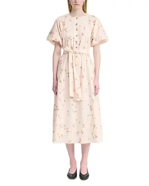 Altuzarra Paulina Dress - Pale Blush Petals