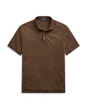 Polo Ralph Lauren Classic Fit Soft Cotton Polo Shirt - Brown Multi