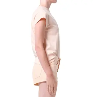AGOLDE Bryce Cap Sleeve Tee - Sun Filter