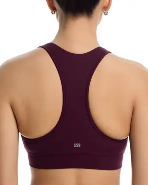 Splits59 Mia Rigor Sports Bra - Dark Cherry