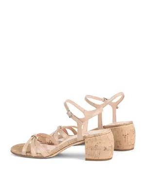 Agl Patent Leather Block Heel Sandals - Basic