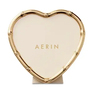Aerin Ava Bamboo Texture Heart Frame