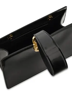 FERRAGAMO Mini Leather Clutch