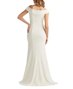 Tadashi Shoji Off-shoulder Gown