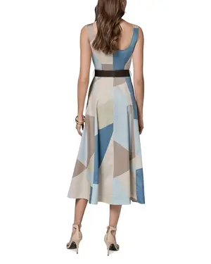 Donna Karan New York Cotton Stretch Midi Dress