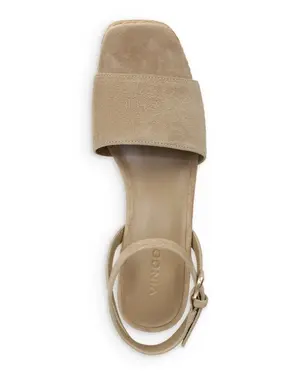 Vince Castella Platform Sandals - Wheat