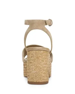 Vince Castella Platform Sandals - Wheat