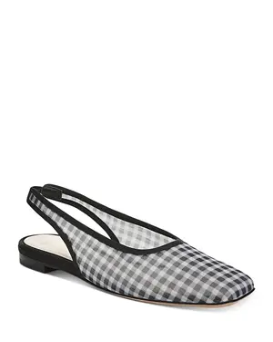Vince Daphne Ii Slingback Flats - Black
