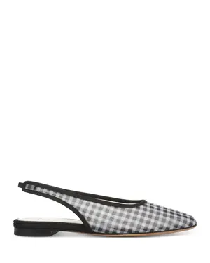 Vince Daphne Ii Slingback Flats - Black