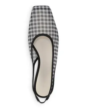 Vince Daphne Ii Slingback Flats - Black