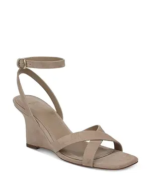 Vince Parma Wedge Sandals - Taupe Clay