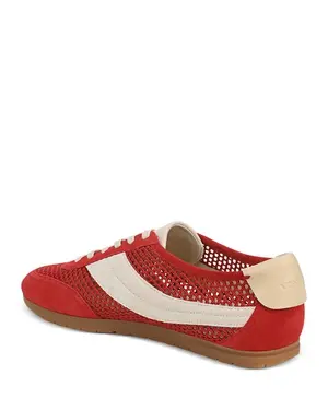 Vince La Runner Netting Sneakers - Rouge Red