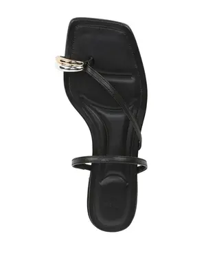 Vince Polli Toe Ring Sandals - Black