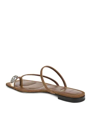 Vince Polli Toe Ring Sandals - Elmwood