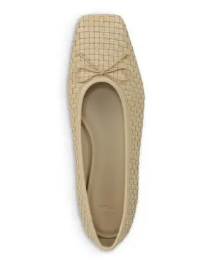 Vince Darla Woven Flats - Cashew
